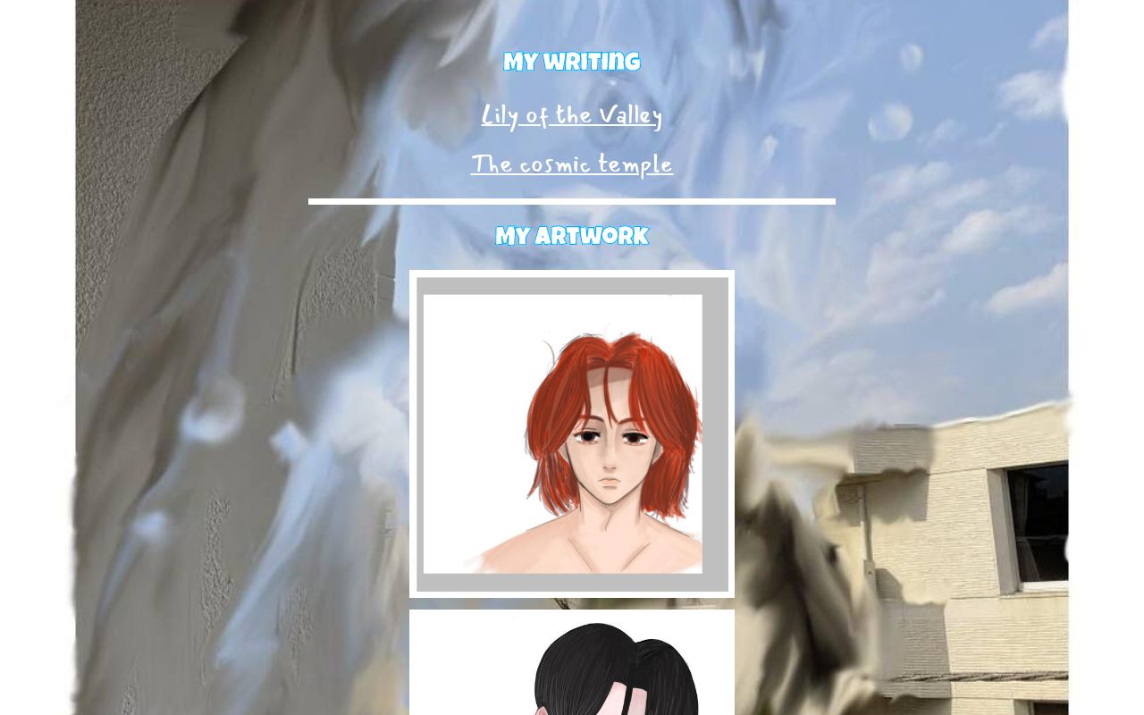 Do not steal my artwork.